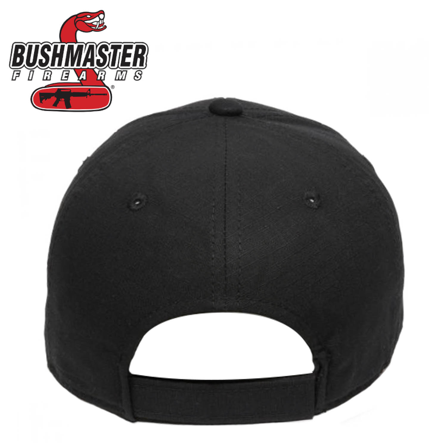 Bushmaster Black Low Crown Cap: MGW Bushmaster Black Low Crown Cap: MGW